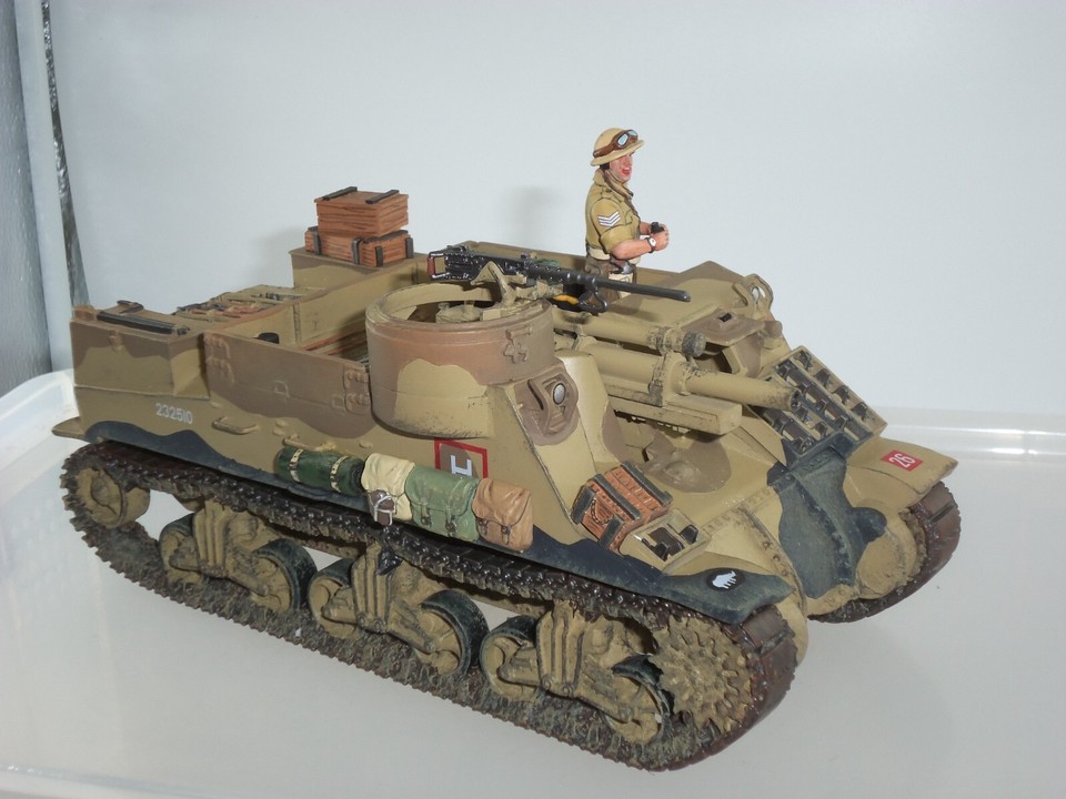 KING AND COUNTRY EA058 BRITISH M7 PRIEST TANK MILITARY VEHICLE ...