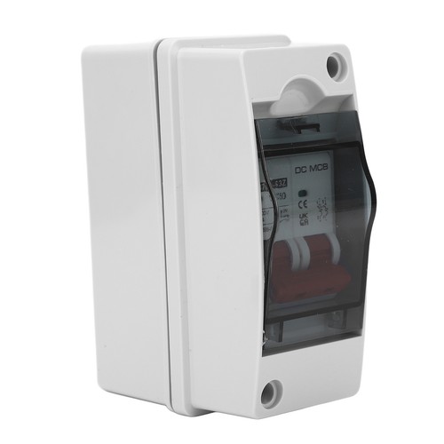 DC Circuit Breaker 2P 50A Miniature Isolator Switch IP65 Waterproof ...
