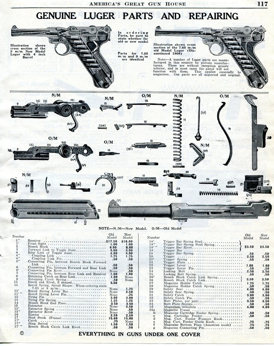 Exploded View: The Luger Pistol An Official Journal Of The, 45% OFF