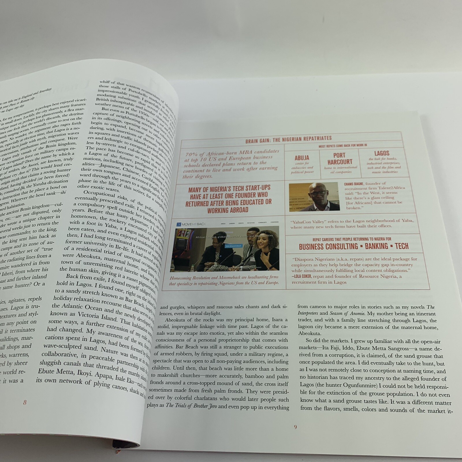 Stranger's Guide To Lagos Nigeria Magazine Travel Guide | eBay