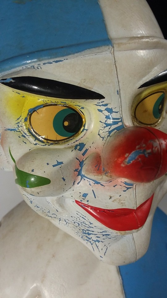 Vintage 1960s Rolly Toys Western Germany Wobble Clown | eBay