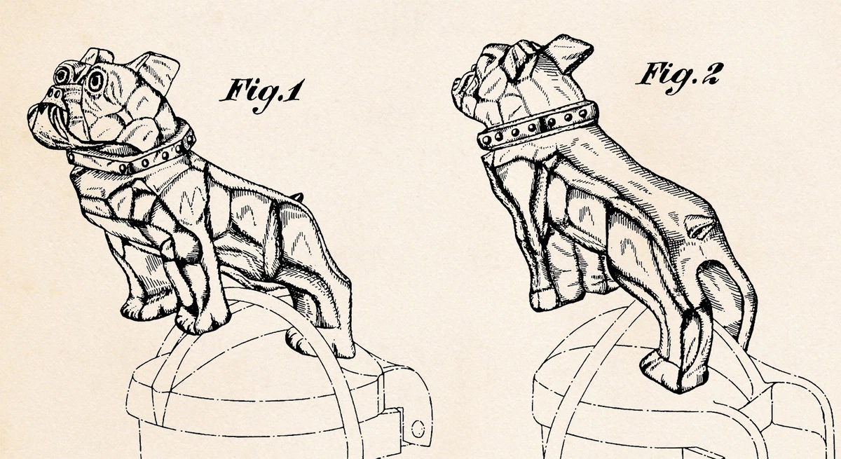 Mack Truck Bulldog Drawing
