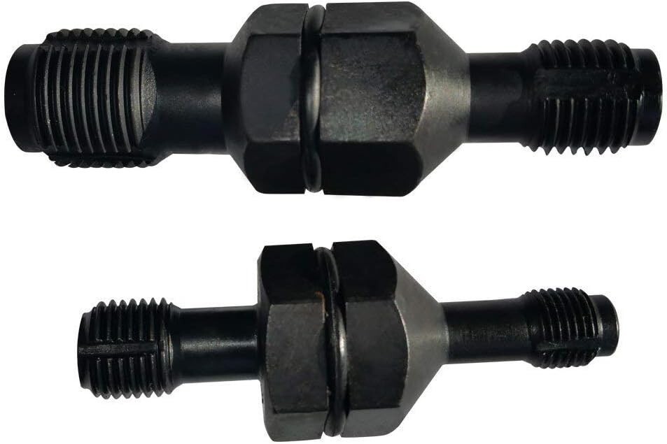 2PCS Spark Plug Hole Thread Chaser 10 12 & 14 18mm Re-threader Tap ...