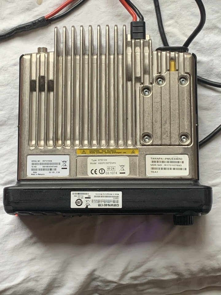 Motorola MTM800e 380-440 mhz Ham TETRAPAK Tetra Radio UHF incl ...