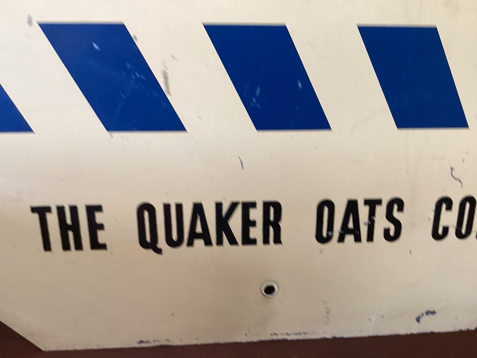Vintage Quaker Oats FUL-O-PEP Feeds Metal Sign | eBay