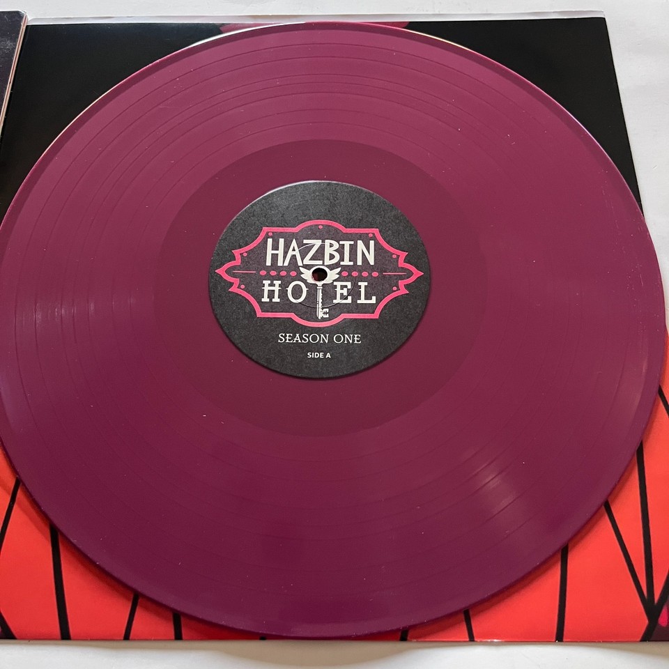 Hazbin Hotel Season One Soundtrack Fire Red Vinyl LP 2024 A24M018 Used ...