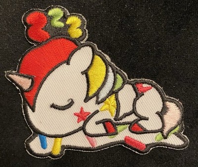 Tokidoki Sleeping Unicorn Official Hot Topic Iron-on Patch | eBay