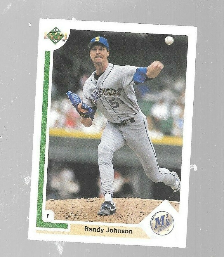 1991 Upper Deck Randy Johnson 376 Seattle Mariners Baseball Card | eBay