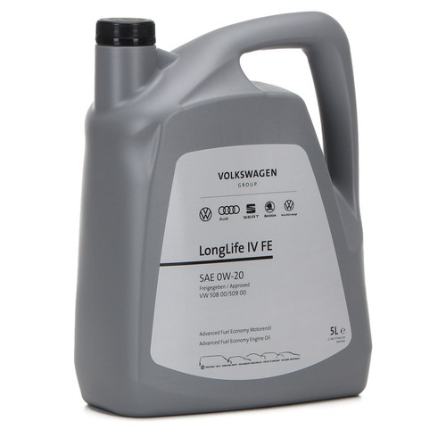 7 Liter ORIGINAL VW Motoröl Öl 0W-20 LONGLIFE IV FE 508.00 509.00 ...