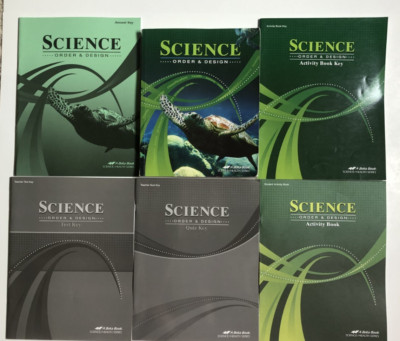 ABeka 7th grade Science Order Design 7 Set Student Text Activity ...