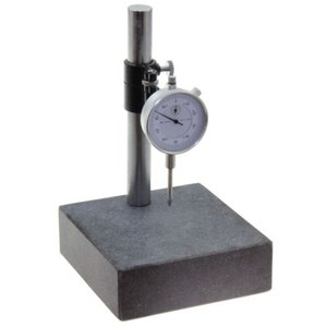 Granite Check Stand Comparator Base Surface Plate & Dial Indicator ...