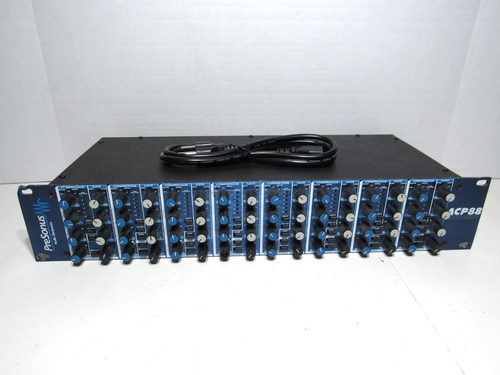 Rack Mount Presonus ACP88 8 Channel Compressor / Limiter / Gate TESTED ...