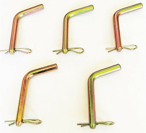 5 GOLIATH INDUSTRIAL 1/2" BENT TRACTOR WAGON CAR TRAILER RECEIVER HITCH ...