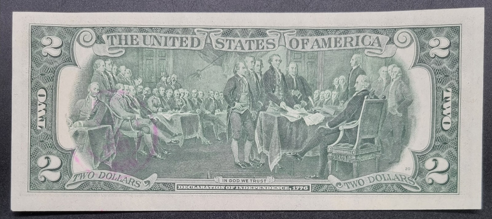 1976 Two Dollar Federal Reserve Note $2 First Day of Issue Postmarked ...