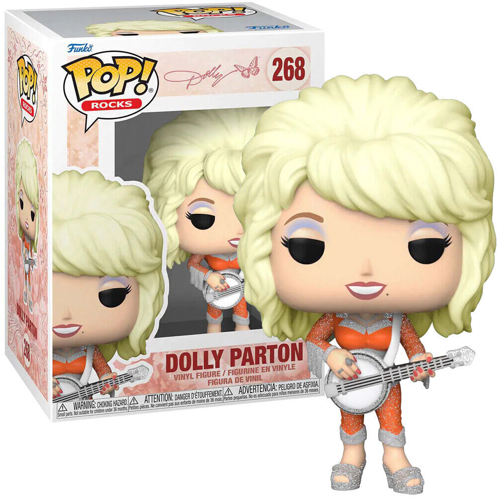 Funko Pop! Rocks: Dolly Parton (268) Bobblehead Figure for sale online ...