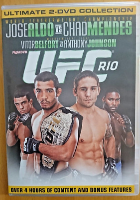UFC 142 - Aldo Vs Mendes (DVD, 2012) MMA *FREE TRACKED POSTAGE ...