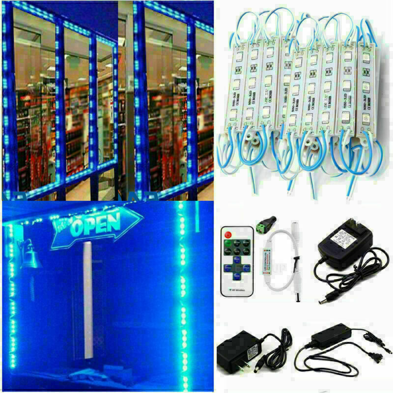 Brightest Store Front LED SMD Window Light Module with 12V power supply ...