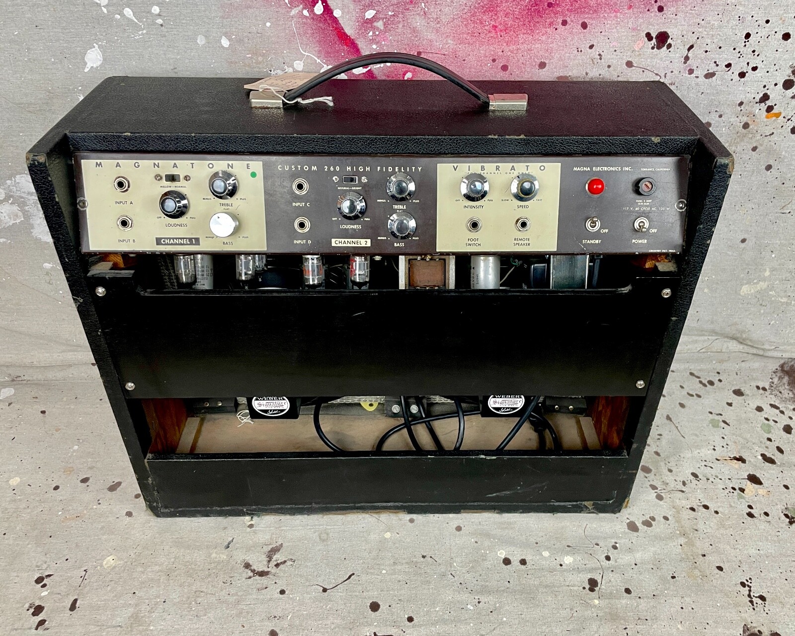 Vintage Magnatone Amplifiers