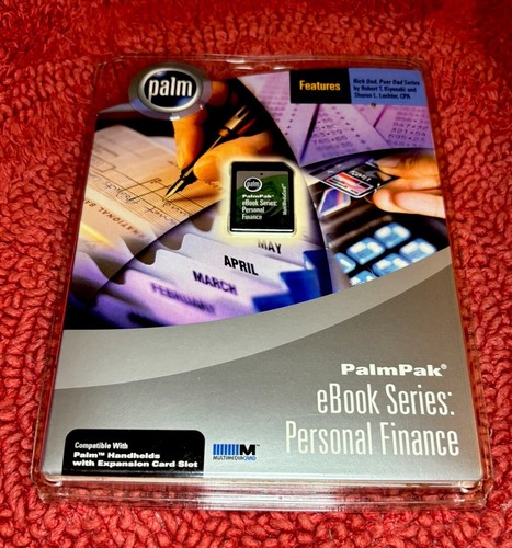 Palm PalmPak eBook Series: Personal Finance Rich Dad Poor Dad SD Card ...