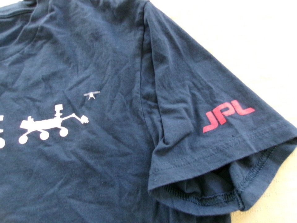 NASA JPL New Medium MARS ROVER Evolution T-Shirt Space Exploration | eBay