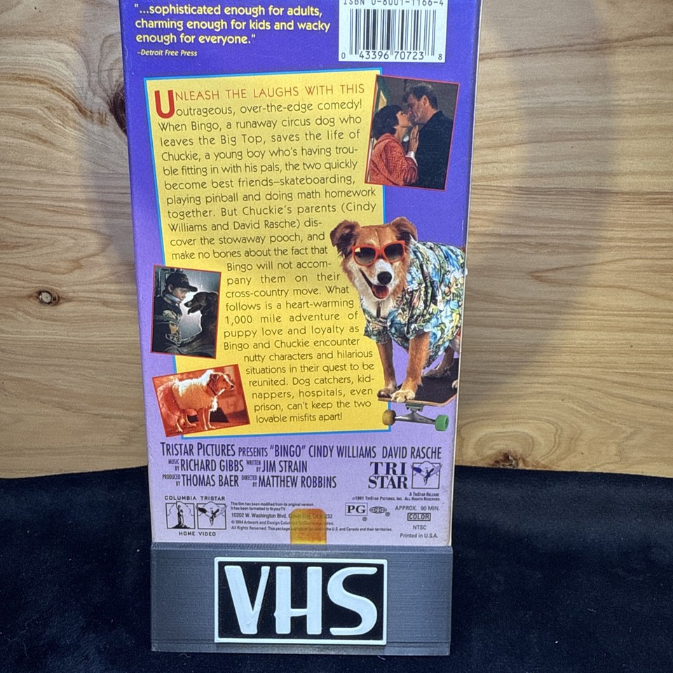 Bingo (VHS, 1992) * Buy 2 Get 1 Free - Bundle Shipping Discount ...