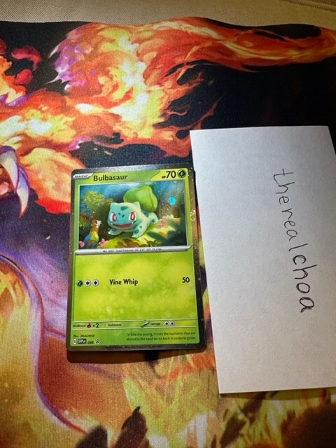 Gouging Fire 151 Sv: Scarlet & Violet Promo Cards FART Swirl Bulbasaur ...