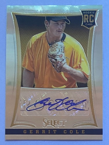 2013 Panini Select /500 Gerrit Cole Rookie Auto #247 - NYY Ace | eBay