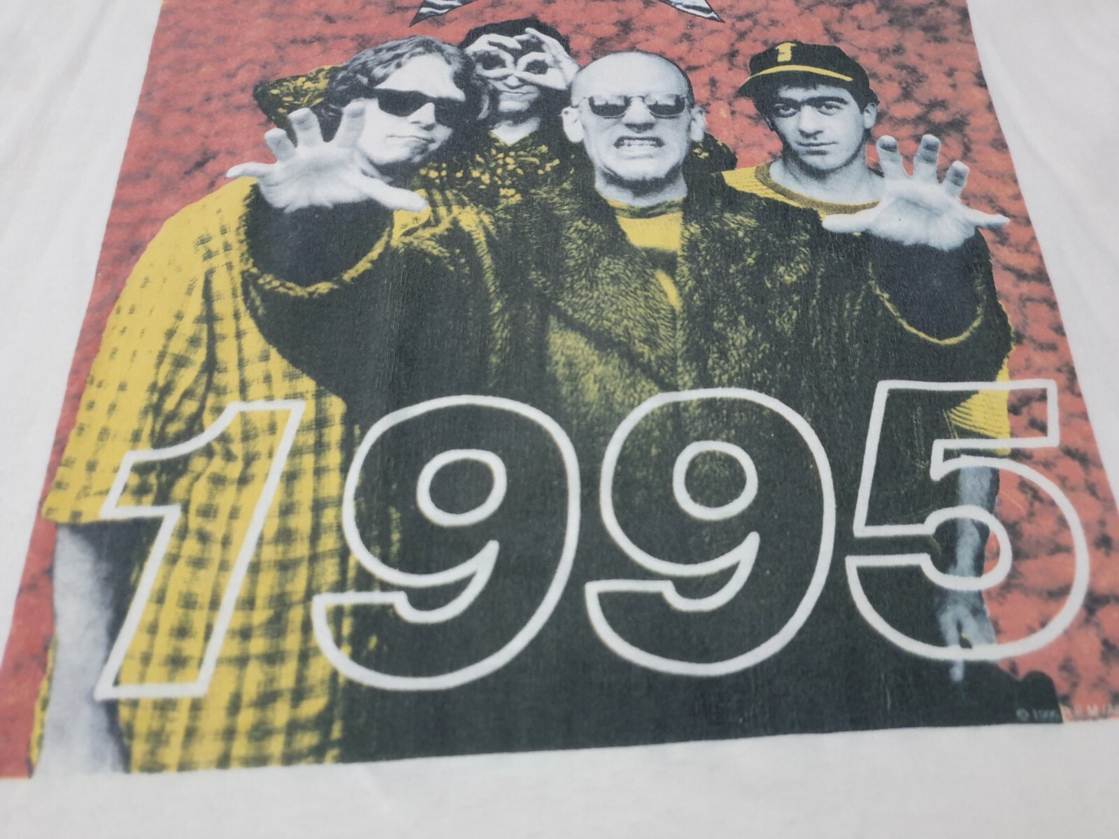 Rare Vintage 90s 1995 REM MONSTER Tour Concert T shir… - Gem