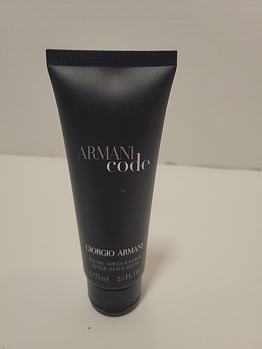 GIORGIO Armani Code After Shave Balm for Men 2.5 oz 75 ml New Fresh | eBay