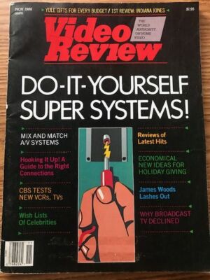 Video Review Magazine From November, 1986 | eBay