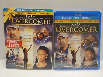 Overcomer Movie Blu-Ray, DVD, Digital - SEALED Running Sports Kendrick ...