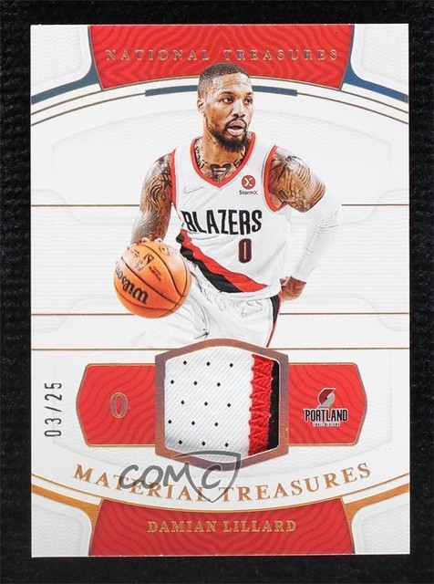 2021-22 Panini National Treasures - Material Treasures Prime #MT-DLL ...