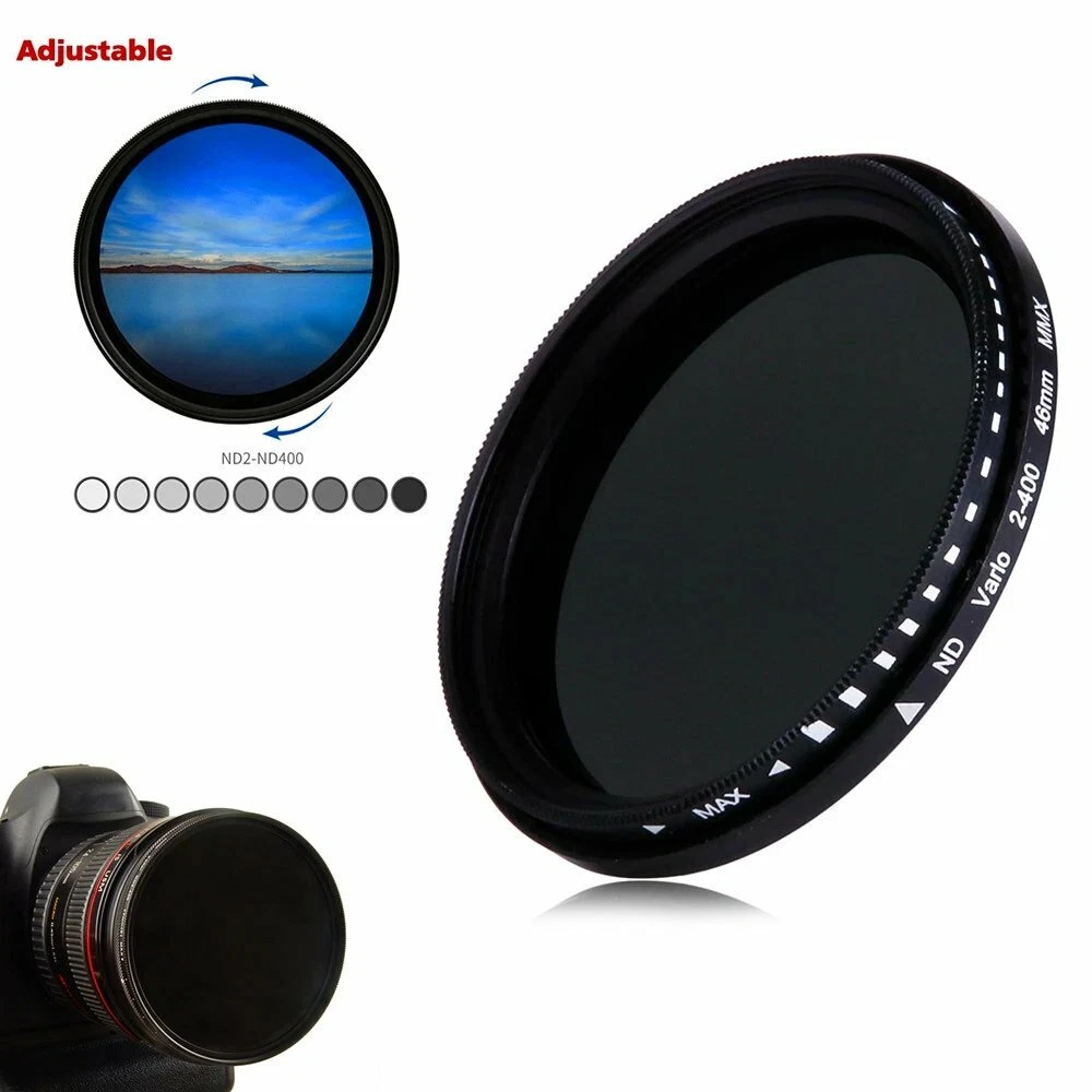 Digital SLR Camera Filter Dimmer Fader Variable ND Filter, 46% OFF