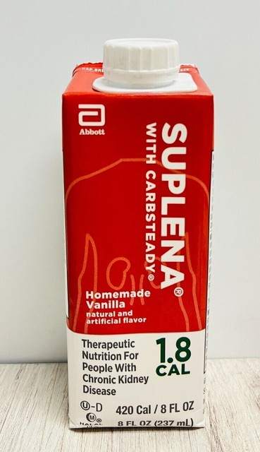 Abbott Suplena Vanilla 8 oz Liquid Nutritional Supplement (Pack of 24 ...