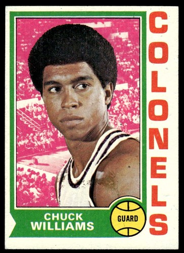1974-75 Topps Chuck Williams Kentucky Colonels #241 | eBay