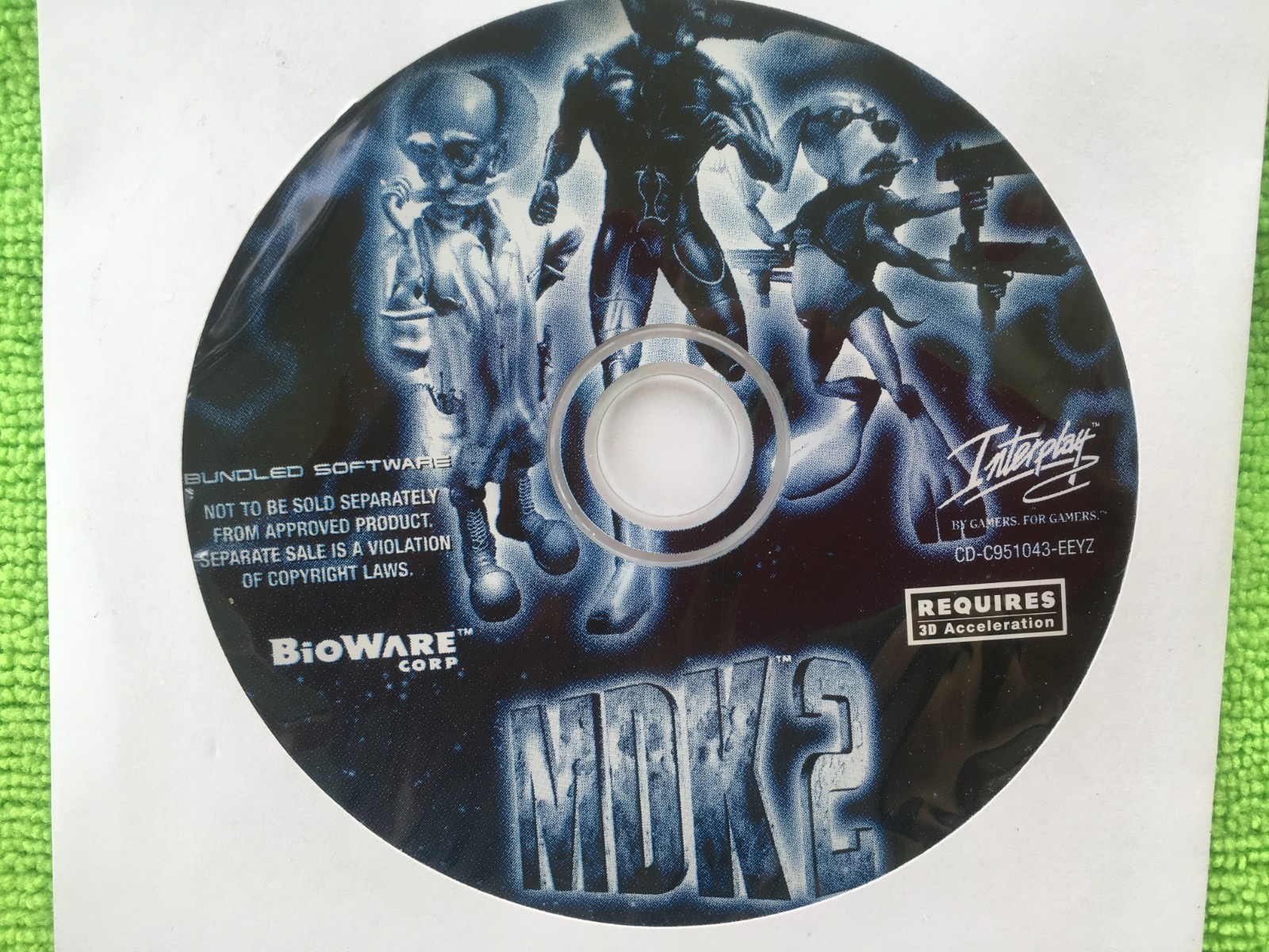 Vintage Software - MDK2 MDK 2 Windows Bioware Interplay Video Game CD ...