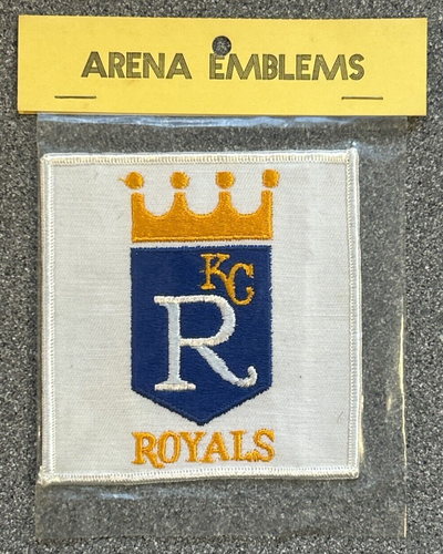 1970'S KANSAS CITY ROYALS MLB BASEBALL VINTAGE 4" SQUARE TEAM PATCH ...
