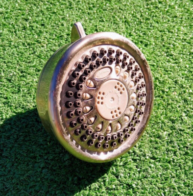 Waterpik 5-Spray 4" Single Wall Mount 2.0 GPM Adjustable Shower Head ...