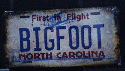 Bigfoot Rusty Look North Carolina Metal Sign | eBay