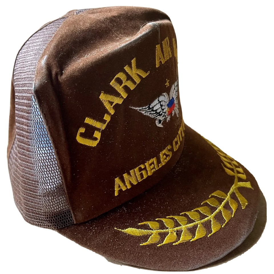 1970s USAF CLARK AIR BASE BASEBALL CAP HAT, PHILIPPINES, VINTAGE | eBay