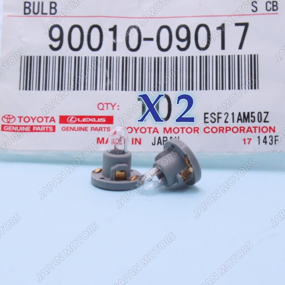 New OEM 03-2009 Toyota 4Runner Cooler Control Switch Bulb Set - 2pc ...