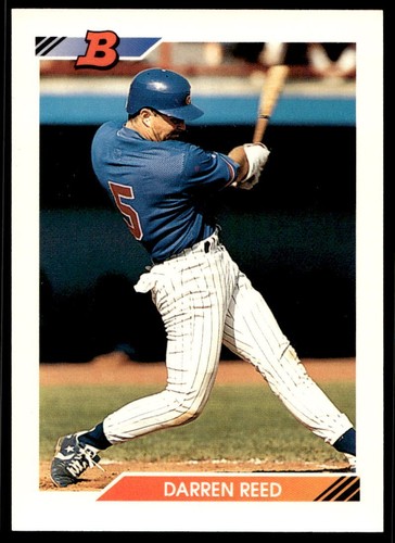 1992 Bowman 537 Darren Reed Montreal Expos Baseball Card | eBay
