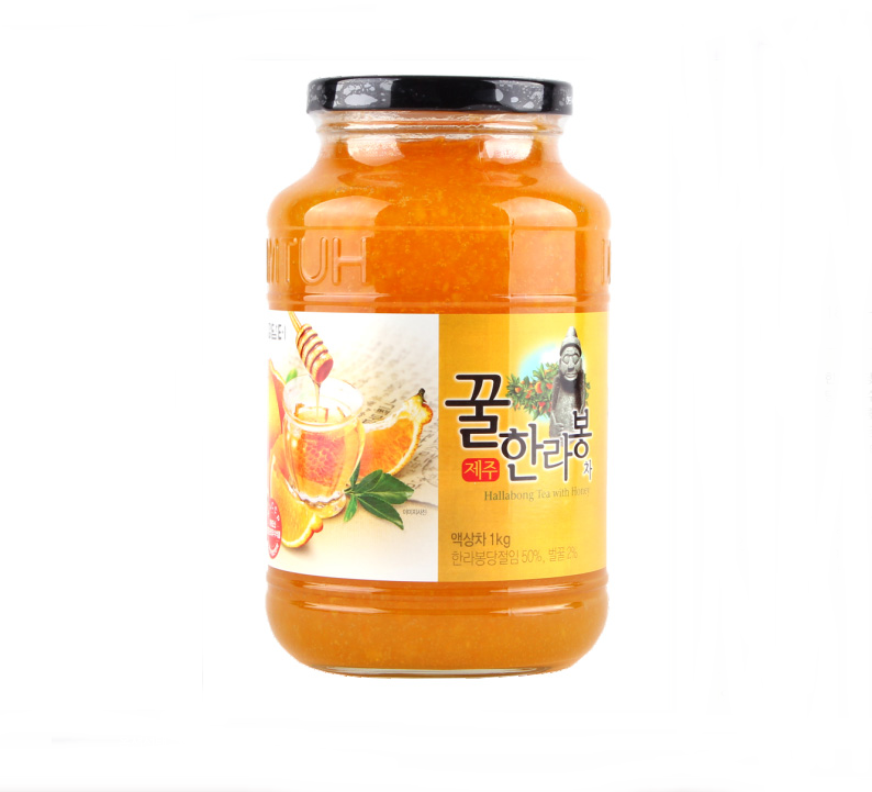 Korean DAMTUH JEJU HONEY HALLABONG Tea 1kg / Sweet Sour Vitamin C Low ...