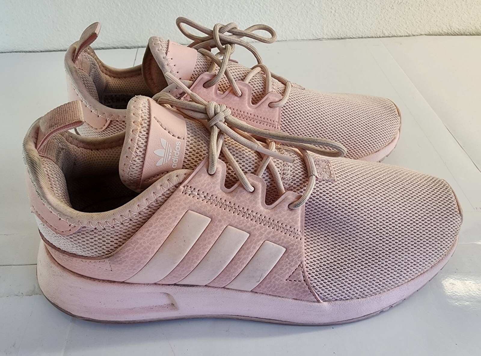 Adidas Womens XPLR Running Pink Lace Up Low Top Athletics Sneakers ...