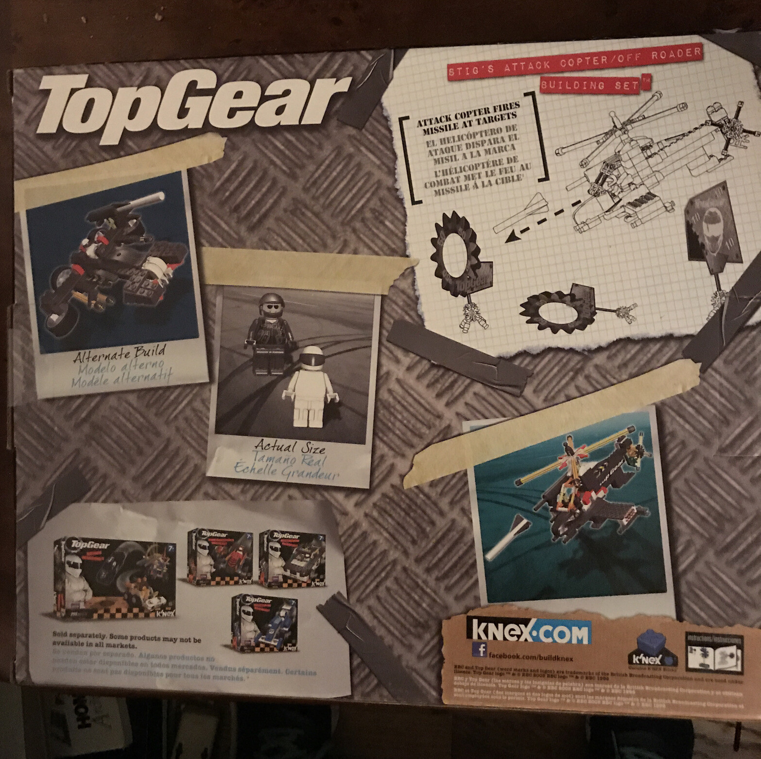 *NEW* Top Gear K'nex - Stig's Attack Copter Off Roader Building Set ...