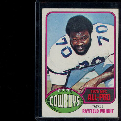 1976 Topps Football #190 Rayfield Wright Dallas Cowboys | eBay
