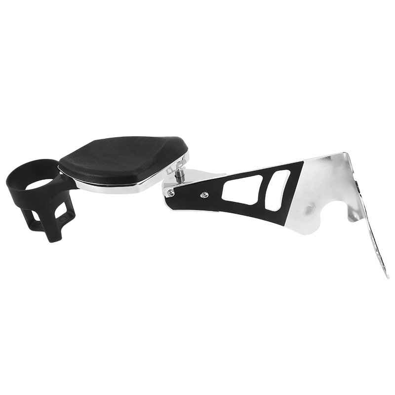 Rear Passenger Arm Rests W/ Drink Holder For Harley Touring Electra ...