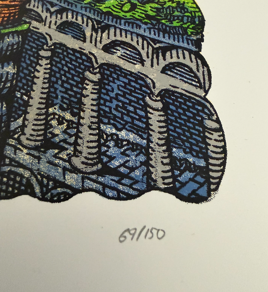 David Welker The Send Off 20x16 Art Print 2024 Signed Bottleneck ...
