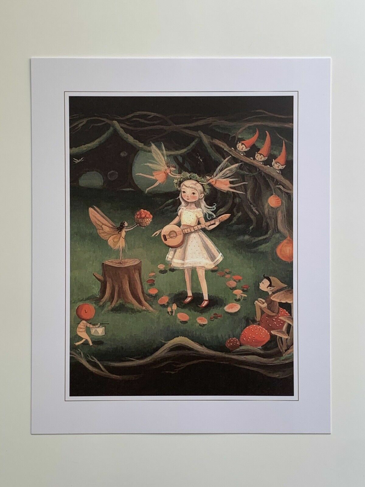 Dream Animals Emily Winfield Martin Fairy Dream 8"x10" Art Illustration ...