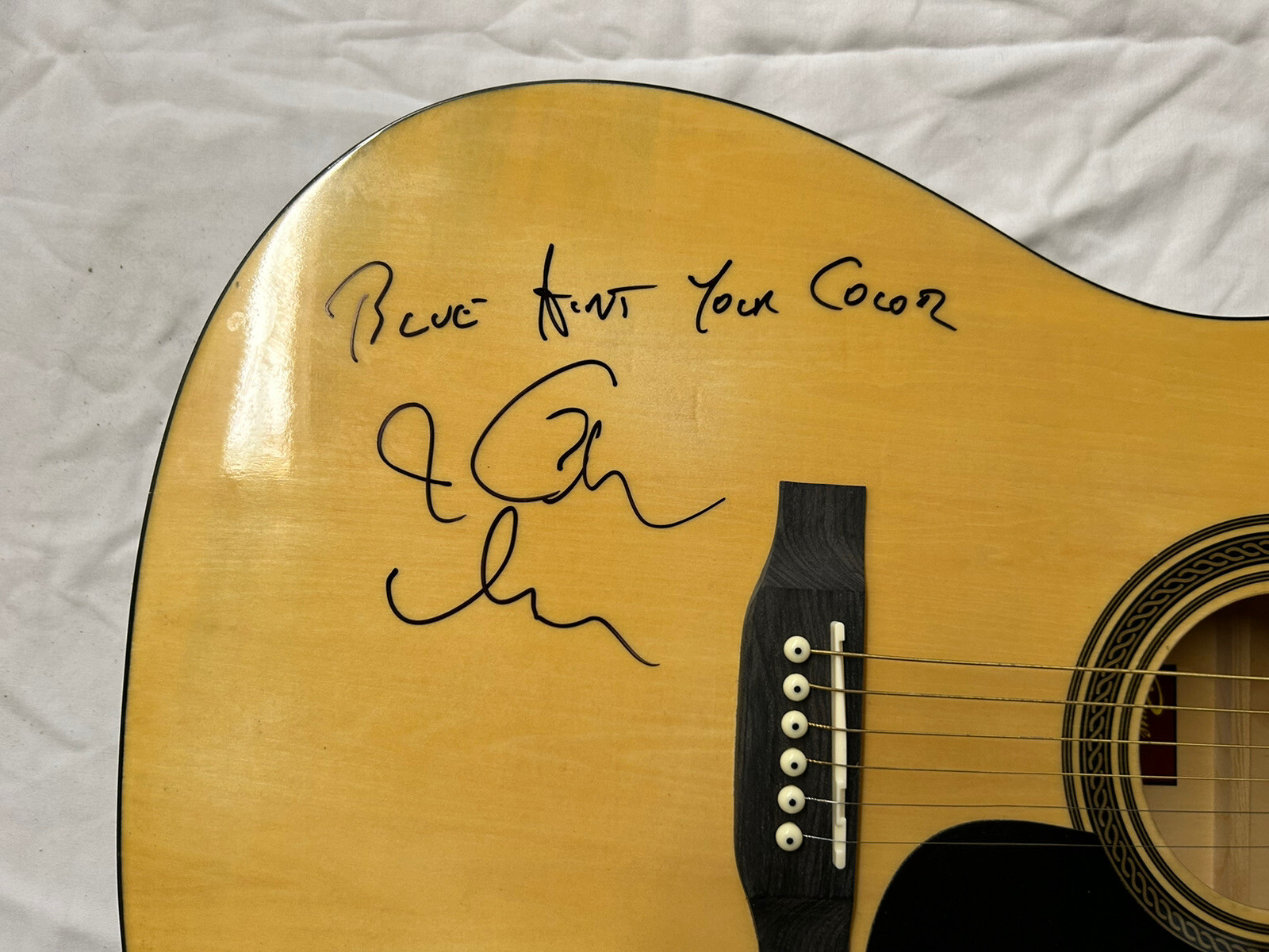KEITH URBAN AUTOGRAPH SIGNED 41" FULL SIZE ACOUSTIC GUITAR ROGUE JSA ...